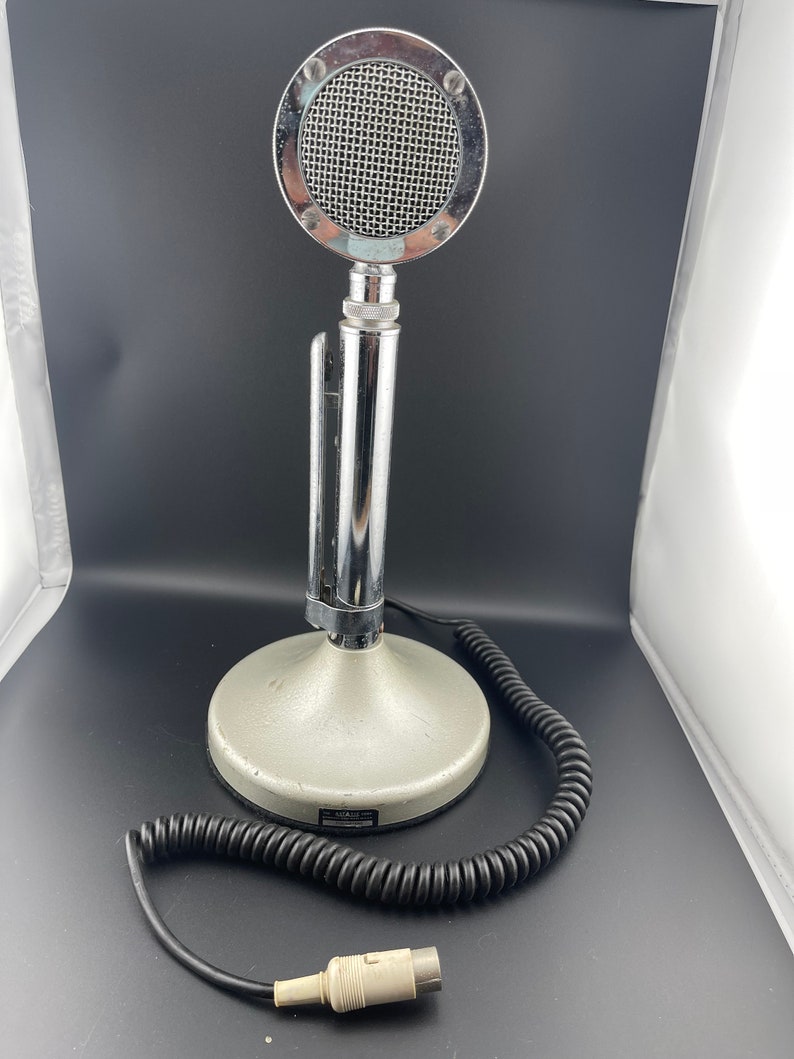 Vintage Astatic D-104 Standing Microphone With T-UGB Base & 4-pin ...