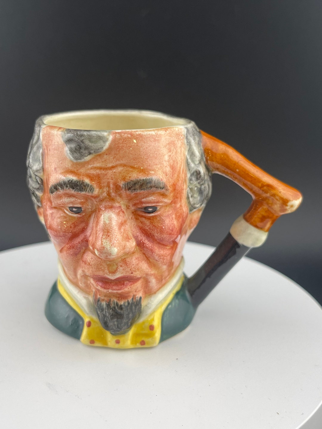 Mini Toby Mug DISRAELI Made in England Lancaster Professor Old Man ...