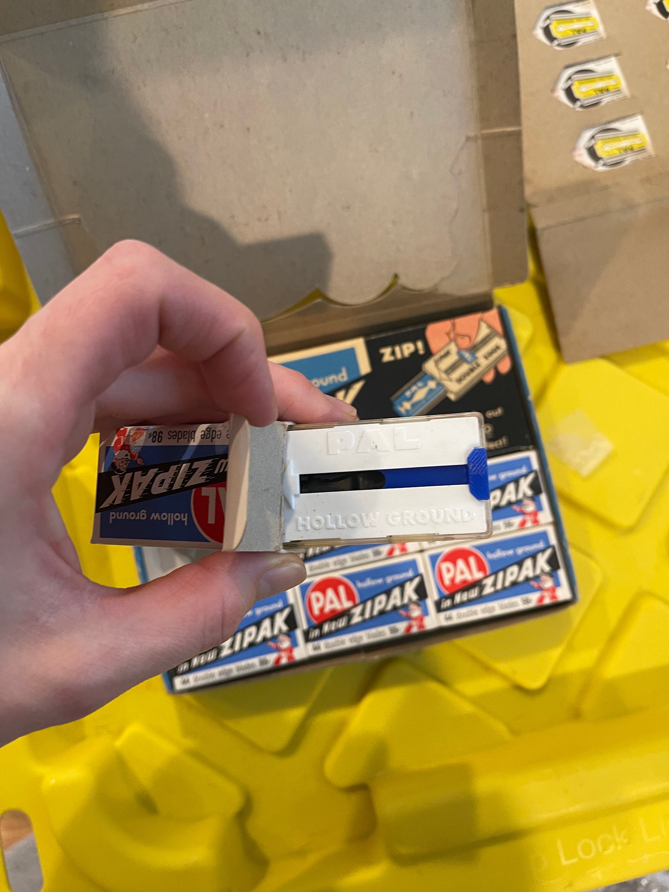 Vintage Razor Blade Store Displays Original Box NOS - Etsy