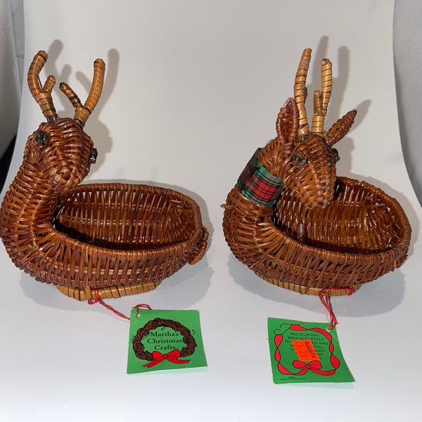 Wicker Animal - Etsy UK