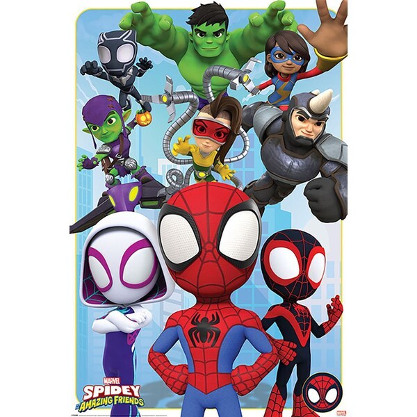 Spidey and His Amazing Friends Poster - Etsy