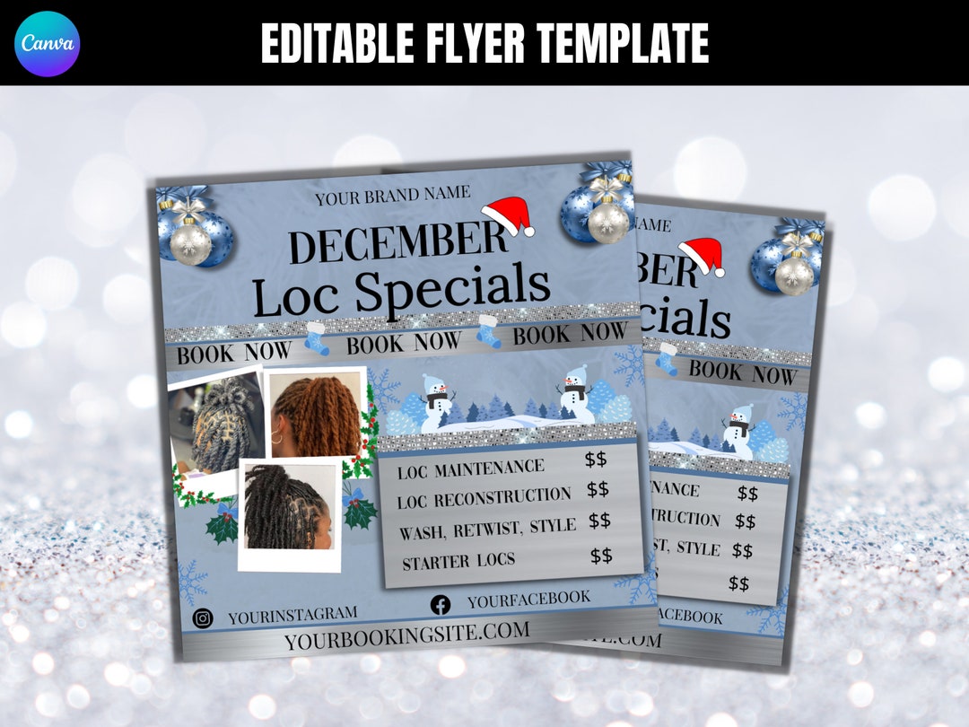 Loctitian Flyer, Retwiat Flyer, December Loc Flyer, December Bookings ...