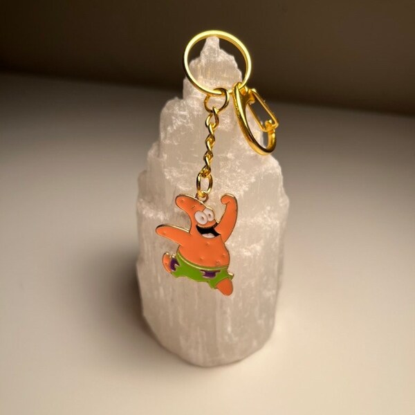 Spongebob Keychain - Etsy
