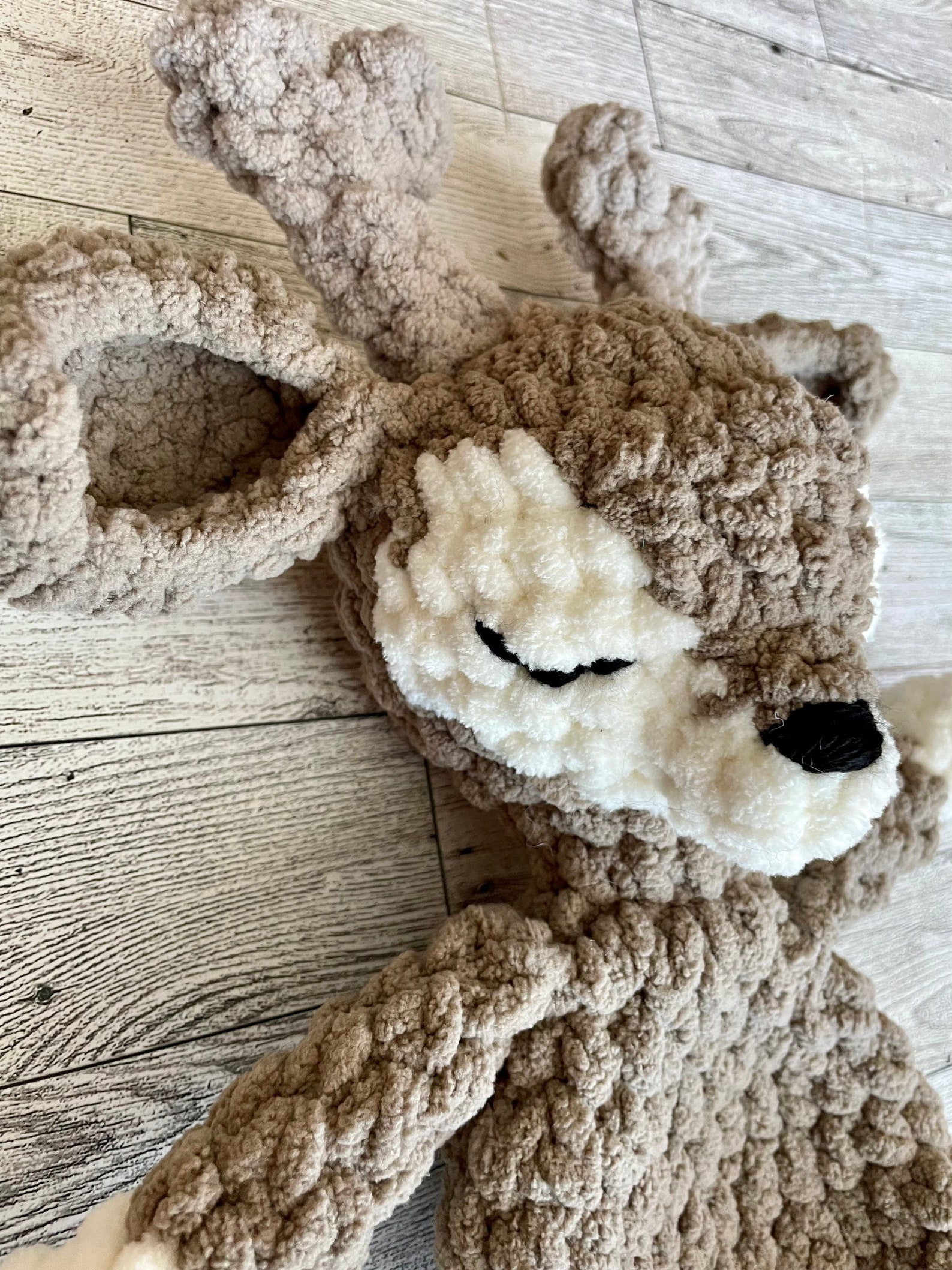 Dixie the Deer Lovey CUSTOM, Crochet Deer, Deer Plushie, Deer Amigurumi ...