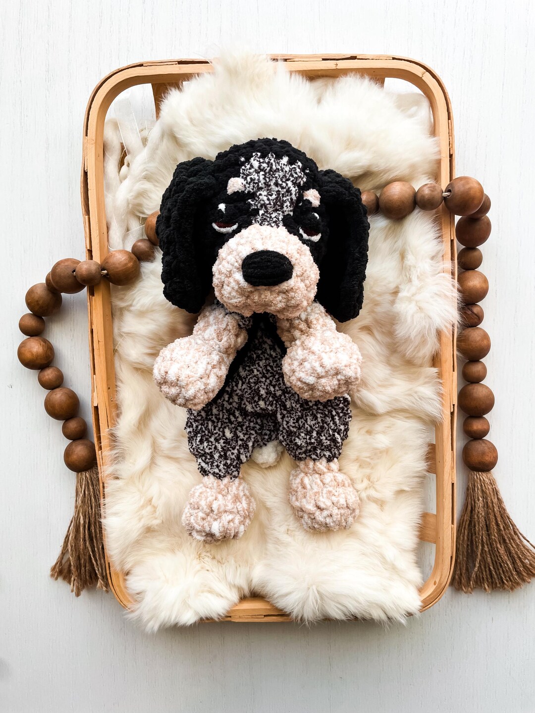 Bluetick Coonhound Crochet Lovey, Handmade in USA, Made in USA ...