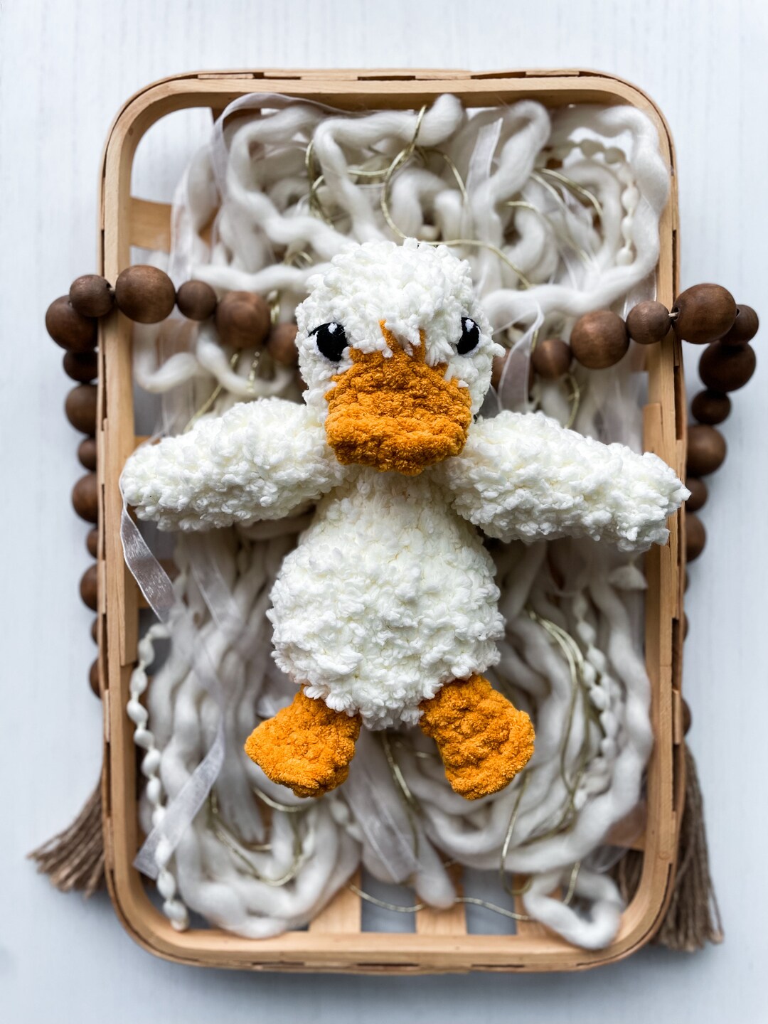 Dilbert Duck Crochet Lovey, Crochet Duck, Duck Plush, Duck Baby Gifts ...