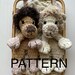 Crochet Judah the Lion Pattern, Crochet Lion Pattern, Lion Amigurumi ...