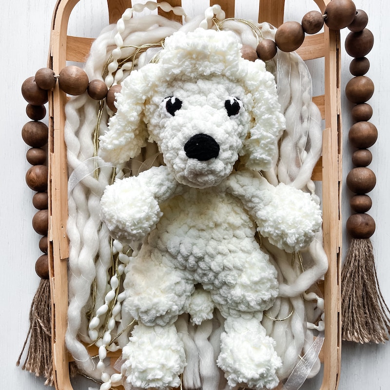 Red Poodle Stuffed Toy - Etsy