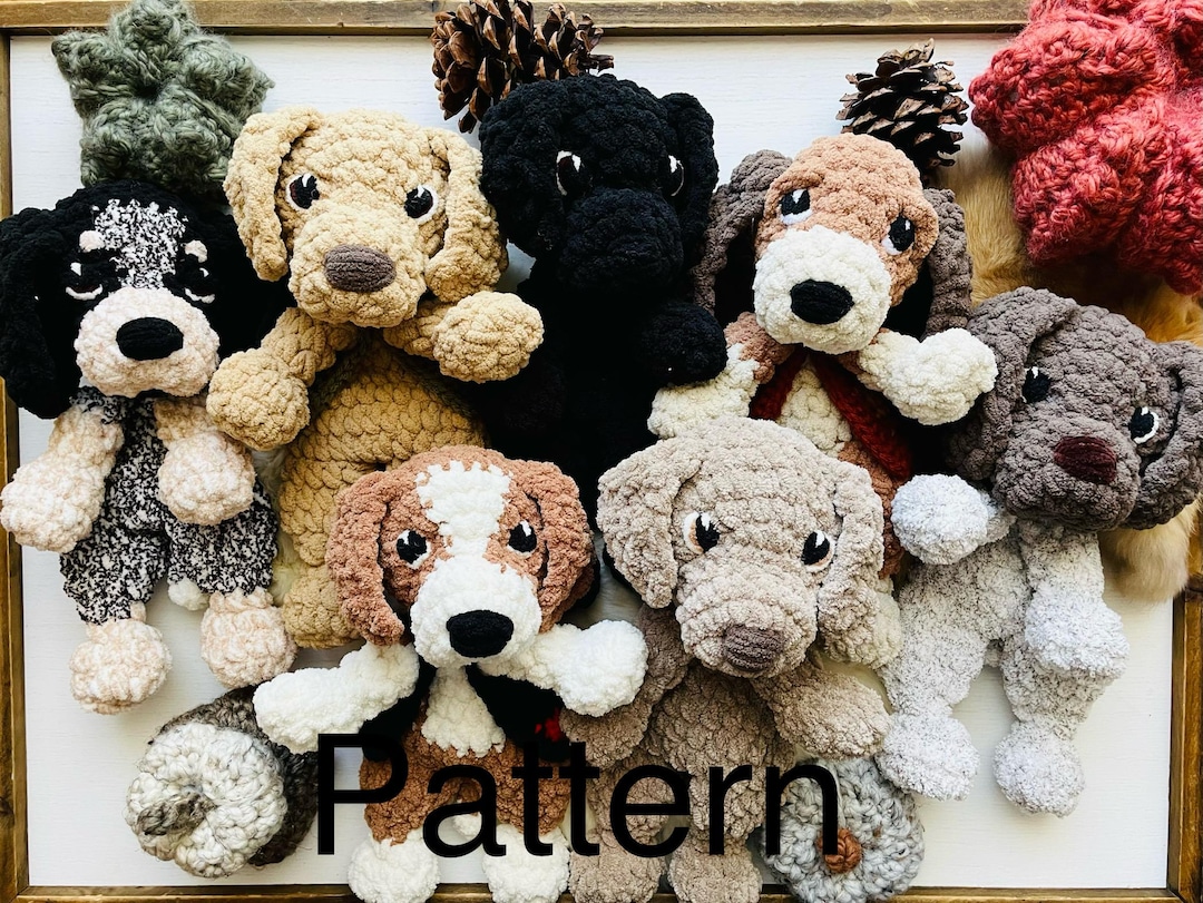 Gunnie the Hunting Dog Crochet Pattern, Bird Dog Crochet Pattern, Lab ...