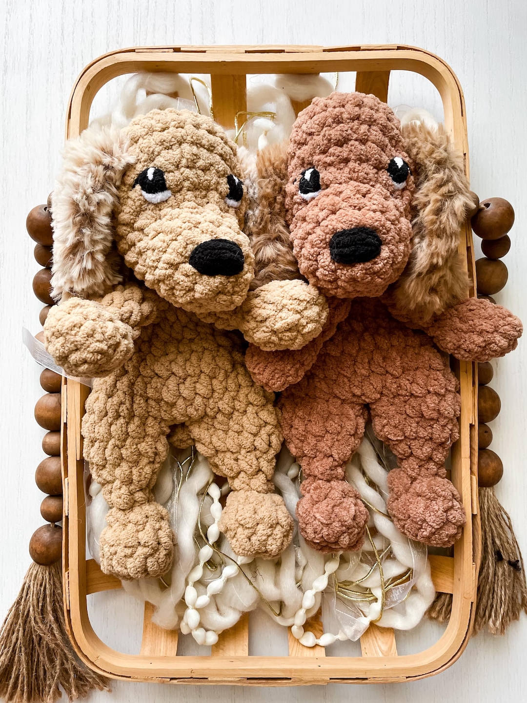 CUSTOM Crochet Cocker Spaniel Lovey, Cocker Spaniel Lover Gift, Dog ...