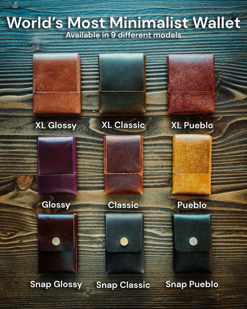 World's Most Minimalist Wallet - Special Pueblo Ghost Edition - Etsy