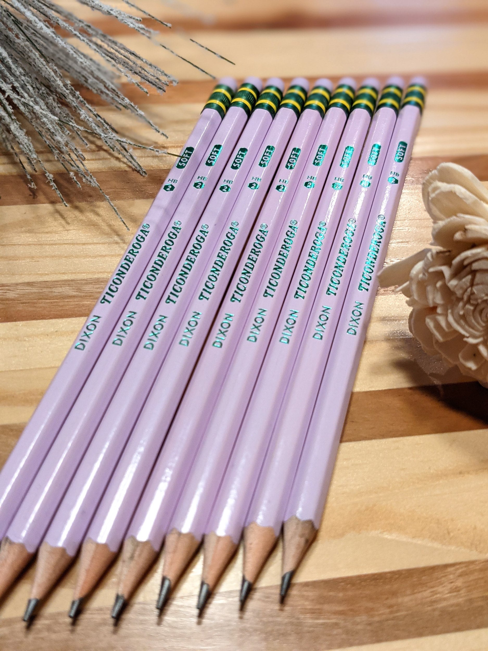 ALL PURPLE Personalized Pencils Ticonderoga Pastel Pre-sharpened ...