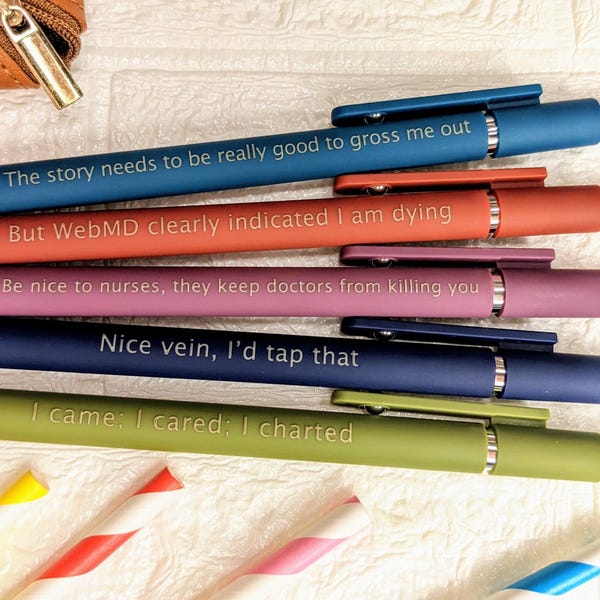 Funny Nursing Home Pens - Etsy