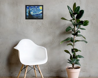 Starry Night Charizard Print - Etsy