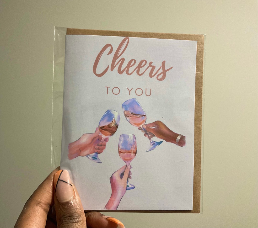 Cheers to You - Celebration Card - Congratulations - Celebration ...