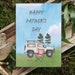 Camping Father's Day Card, Camper Card, Happy Father's Day Card for Dad ...