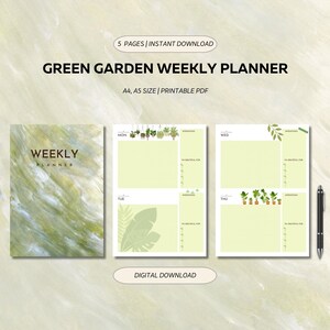 Weekly Organizer, Weekly Schedule, Weekly Planner Printable to Do List ...