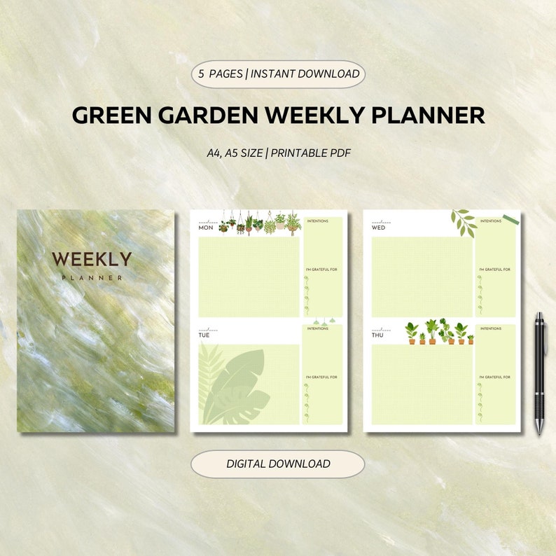 Weekly Organizer, Weekly Schedule, Weekly Planner Printable to Do List ...