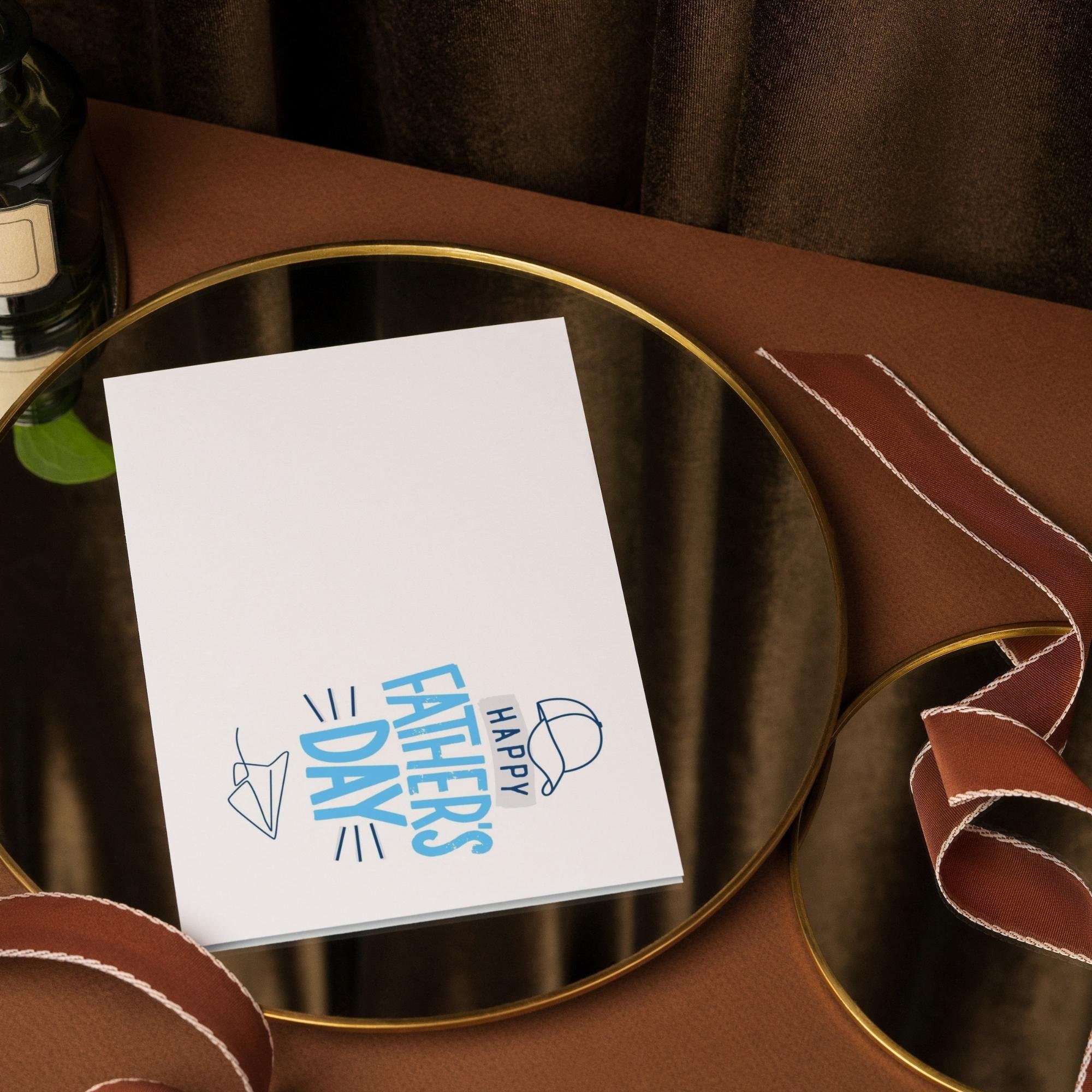 Printable Simple Father's Day Card,modern Father's Day Card,instant ...