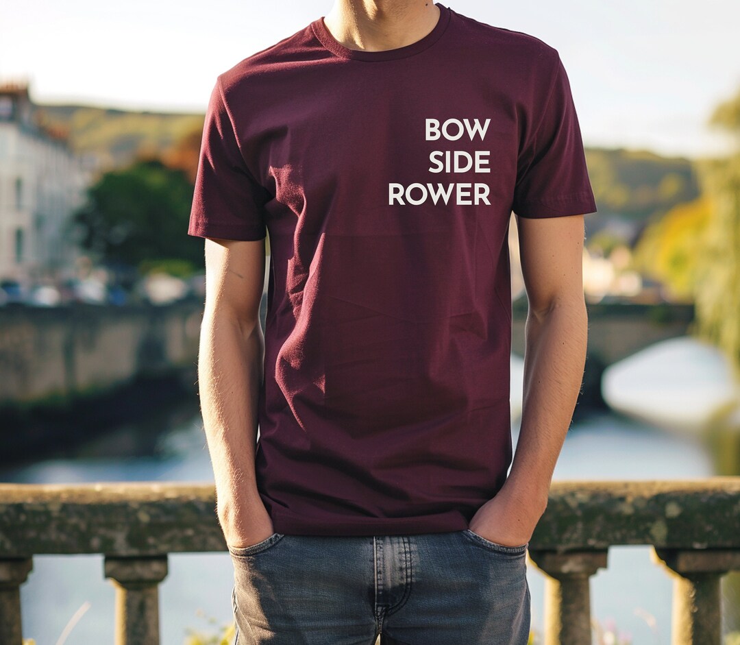 Rowing T Shirt. Bow Side Rower | Rowing | Rower Gift | Row Crew ...