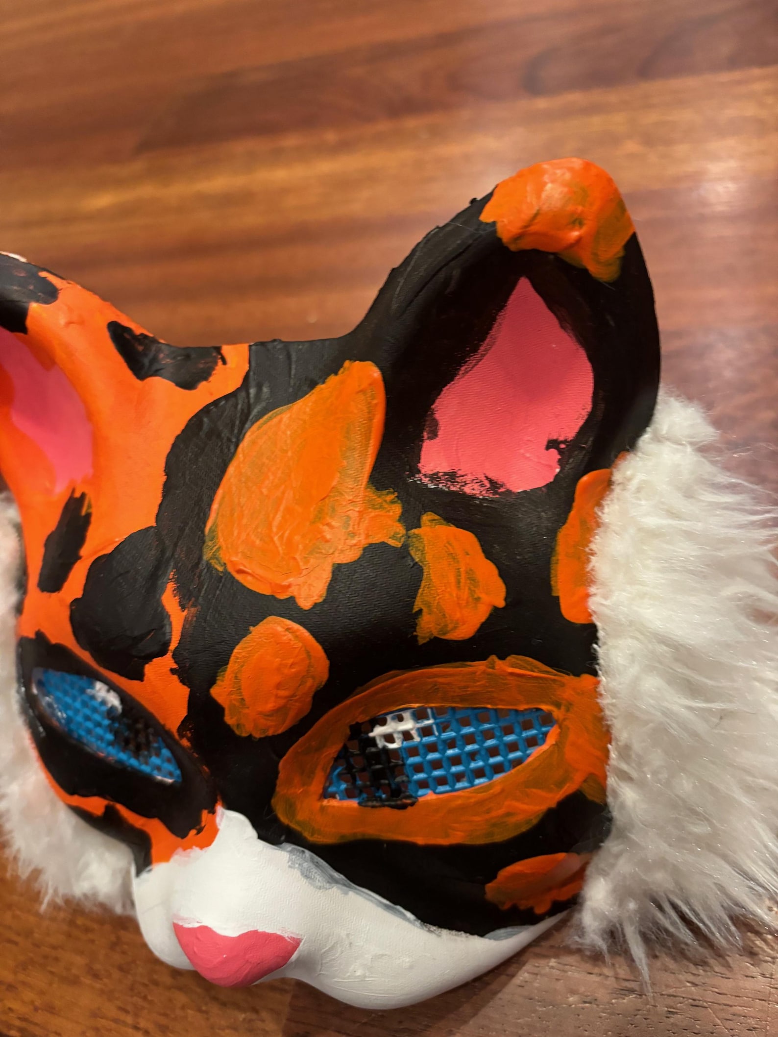 Calico Cat Mask - Etsy