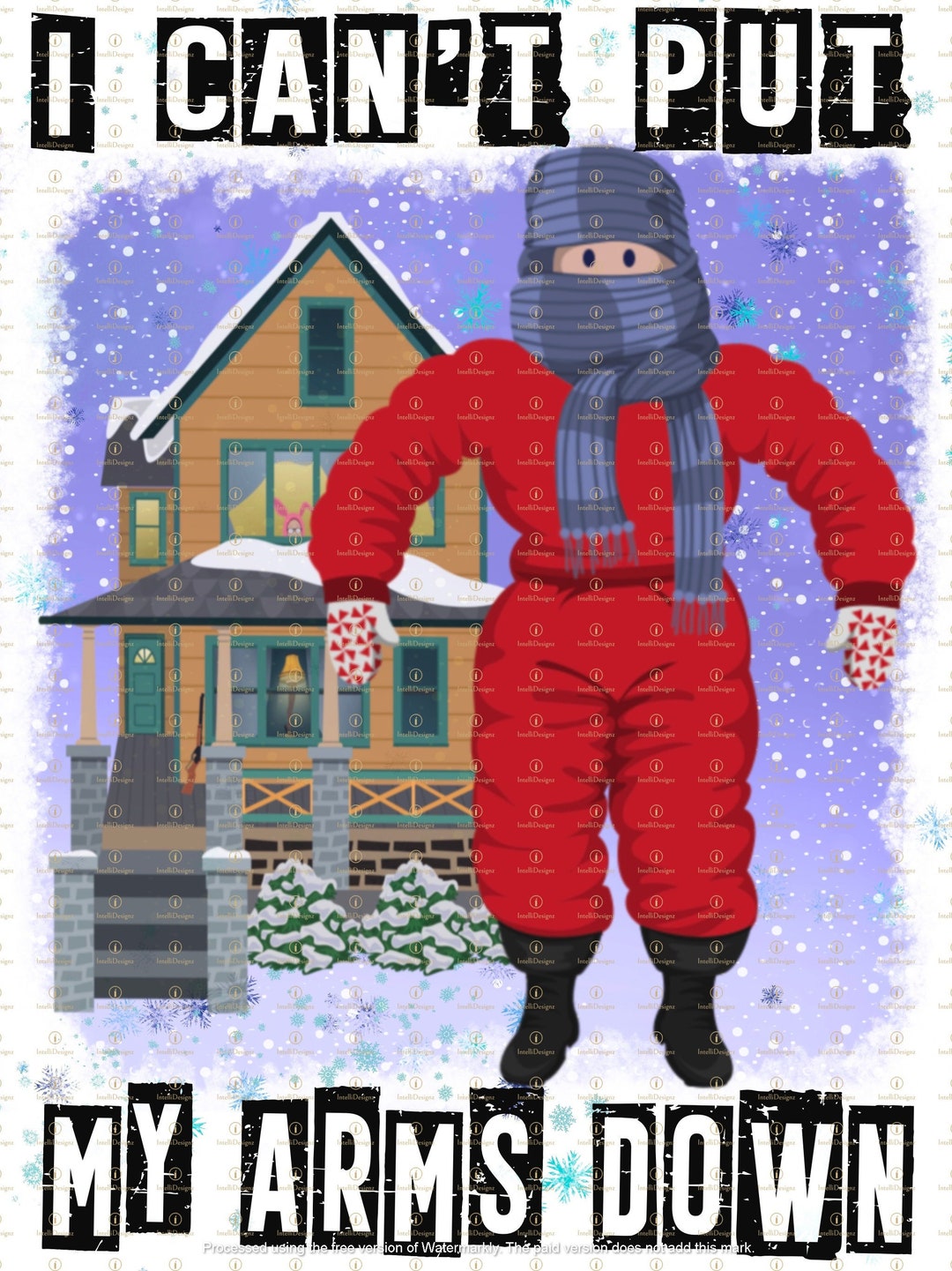 I Can't Put My Arms Down, Christmas Season Movie,ralphie's Brother ...