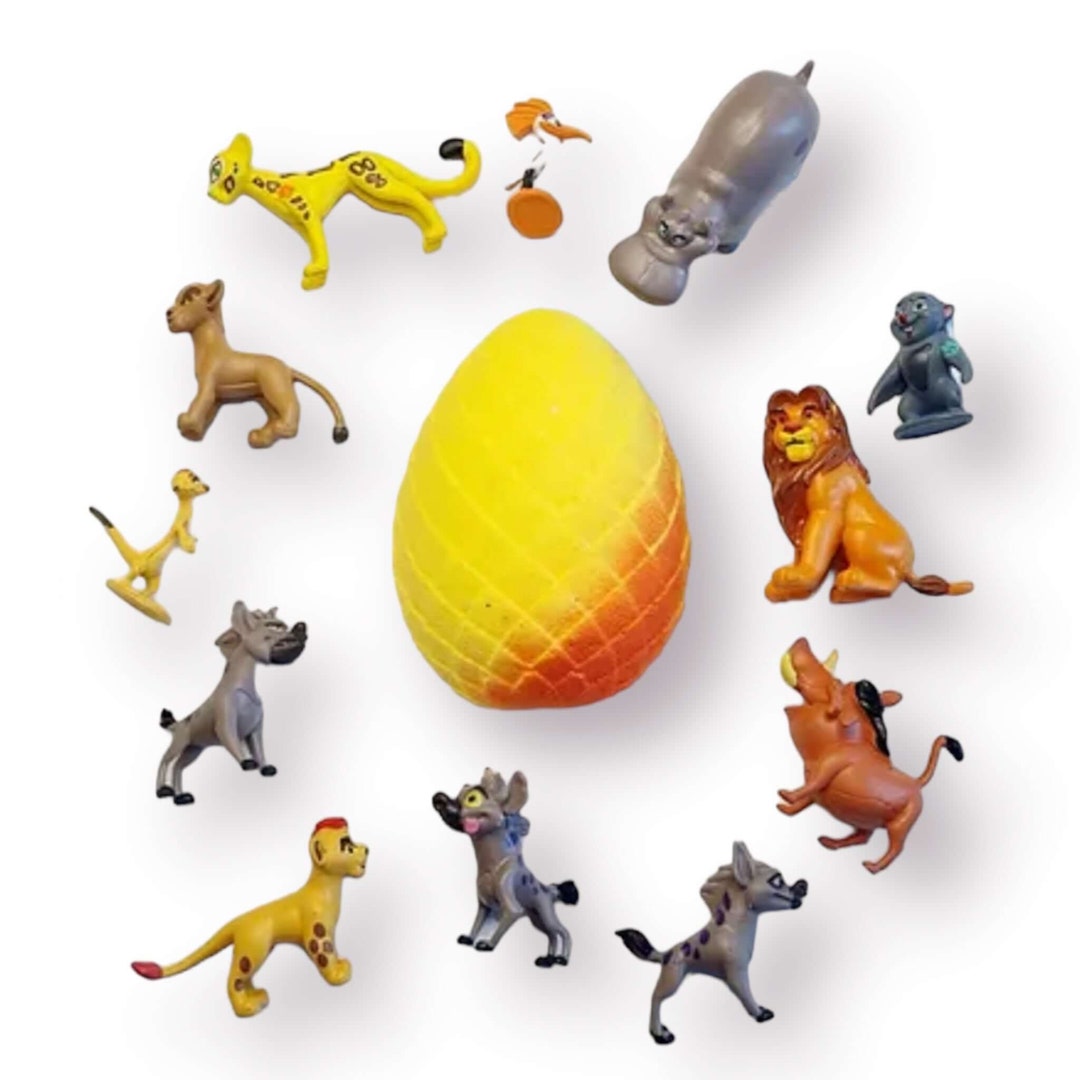 Lion King Surprise Hidden Toy Bath Bomb - Etsy