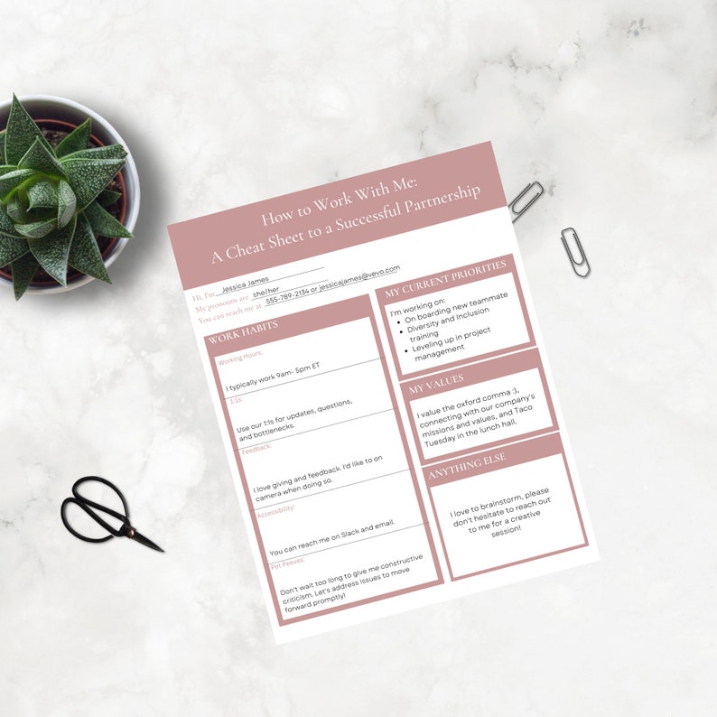 Digital Download, Employee Engagement, Get-to-know Me Template, Culture ...