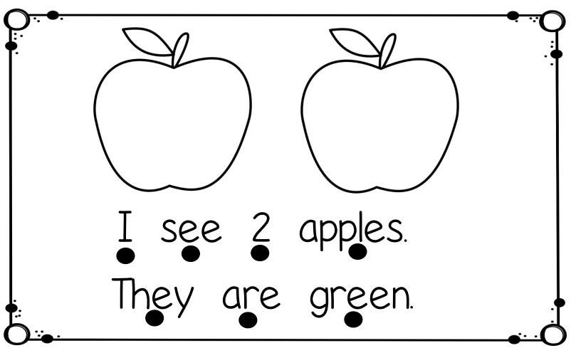 Fall Beginning Reader / Preschool / Kindergarten / Sight Words ...