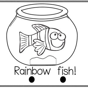 One Fish, Two Fish Emergent Reader - Etsy