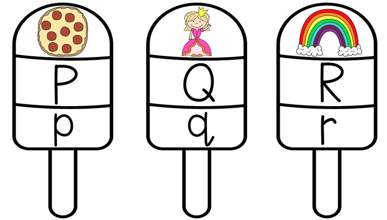 Popsicle Letter Sound Printable Match Game - Etsy