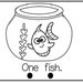 One Fish, Two Fish Emergent Reader - Etsy