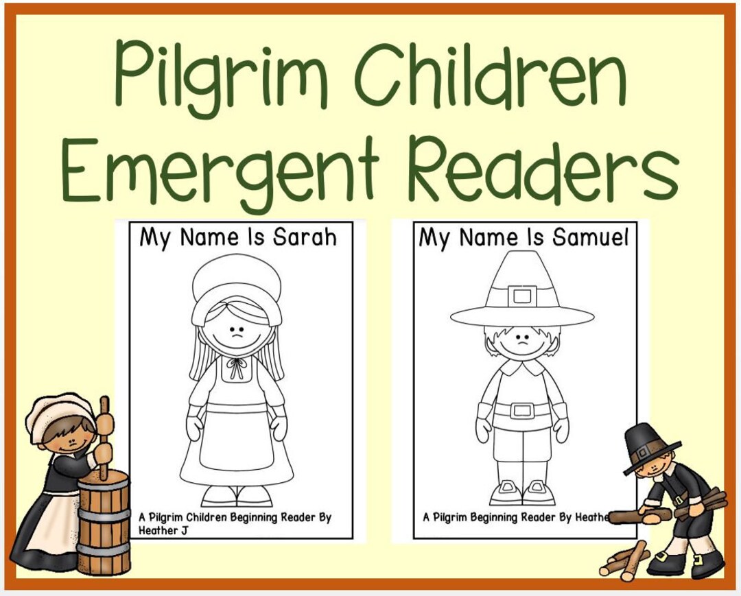 Thanksgiving / Pilgrims / Social Studies / Beginning Readers ...