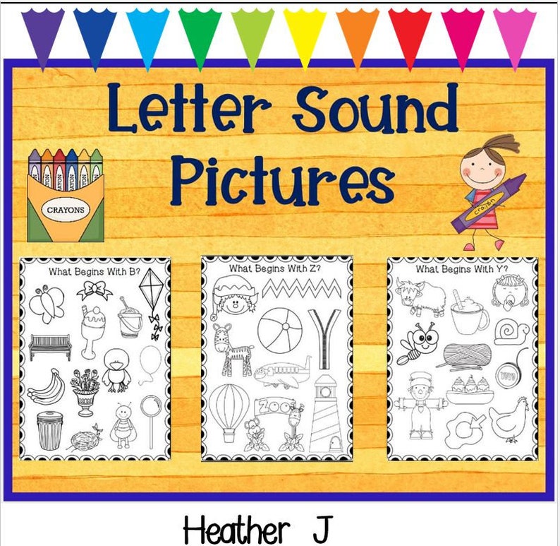 Phonics / Letters / Letter Sounds / Coloring / Matching / Alphabet - Etsy