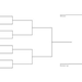 8-team Tournament Bracket, Single Elimination, 8.5x11" Letter Printable ...