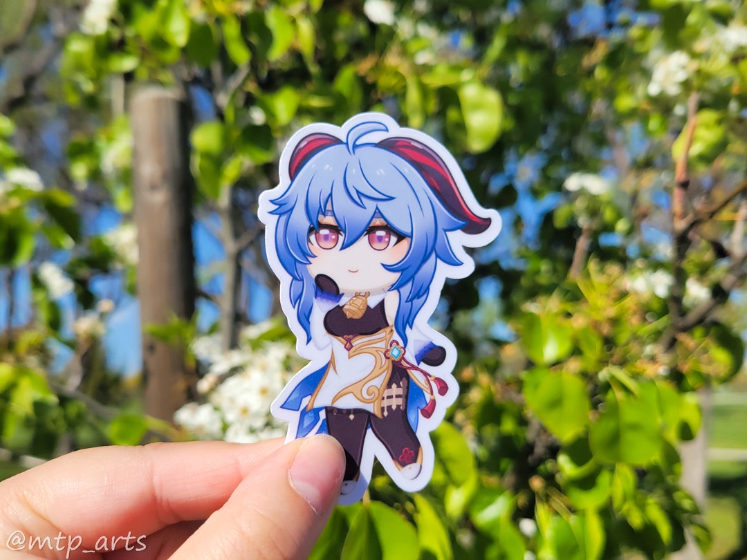 Chibi Ganyu Sticker - Etsy