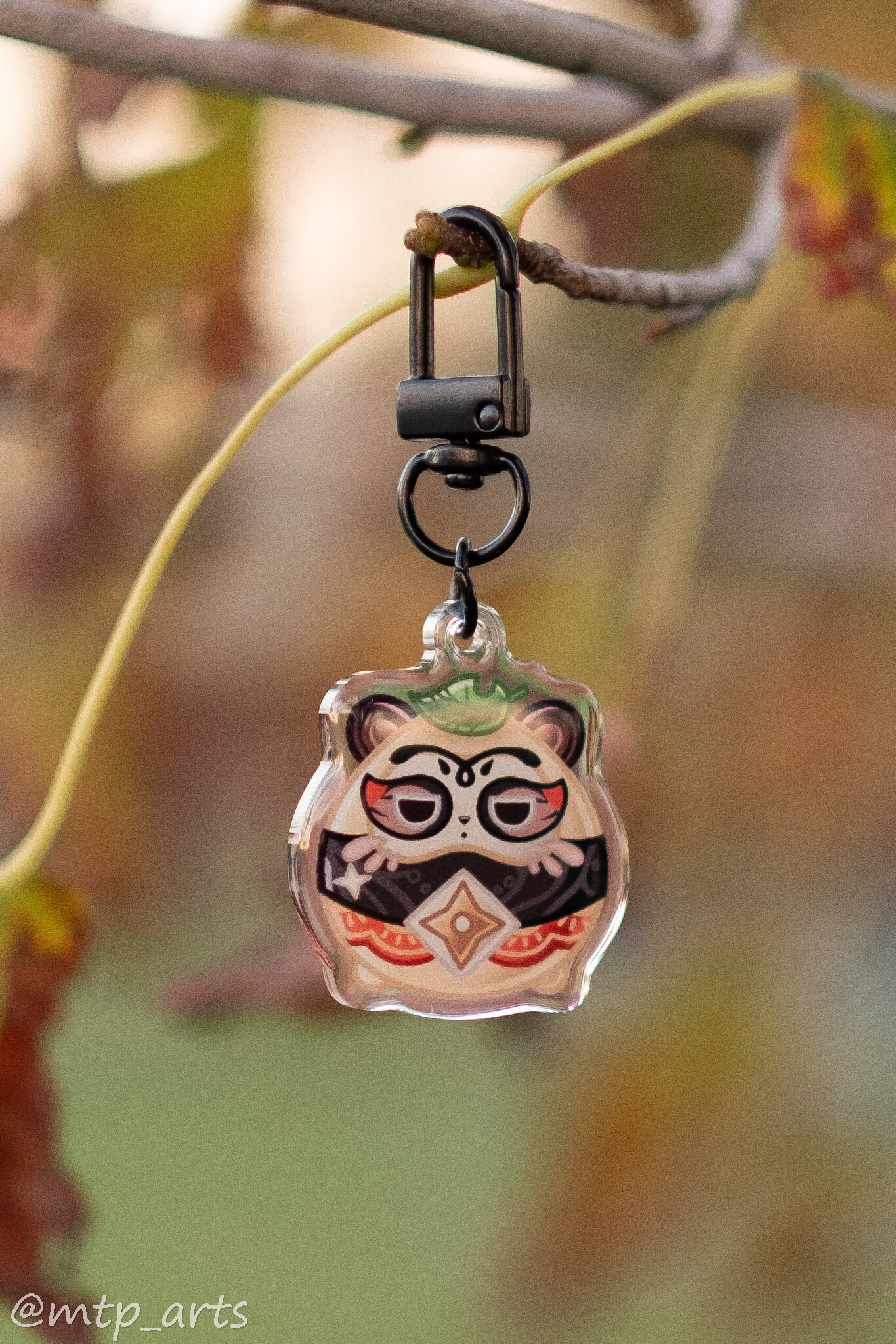 Sayu's Muji-muji Daruma Acrylic Keychain - Etsy