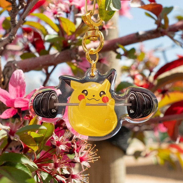 Pikachu Keychain - Etsy