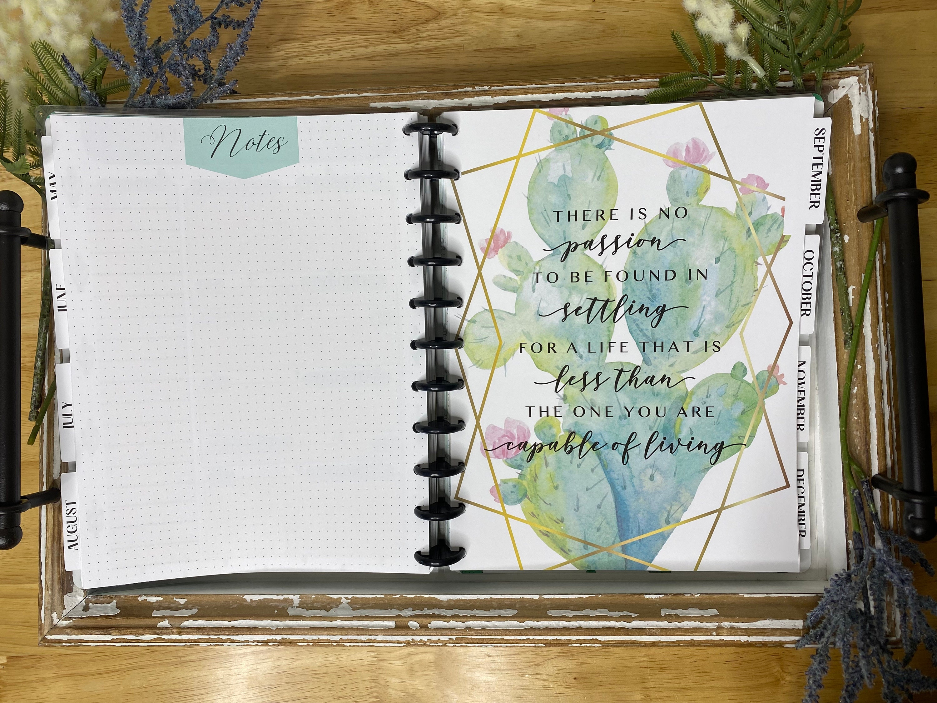 1” Black Plastic Discbound Discs | Binding Discs for Discbound Planners ...