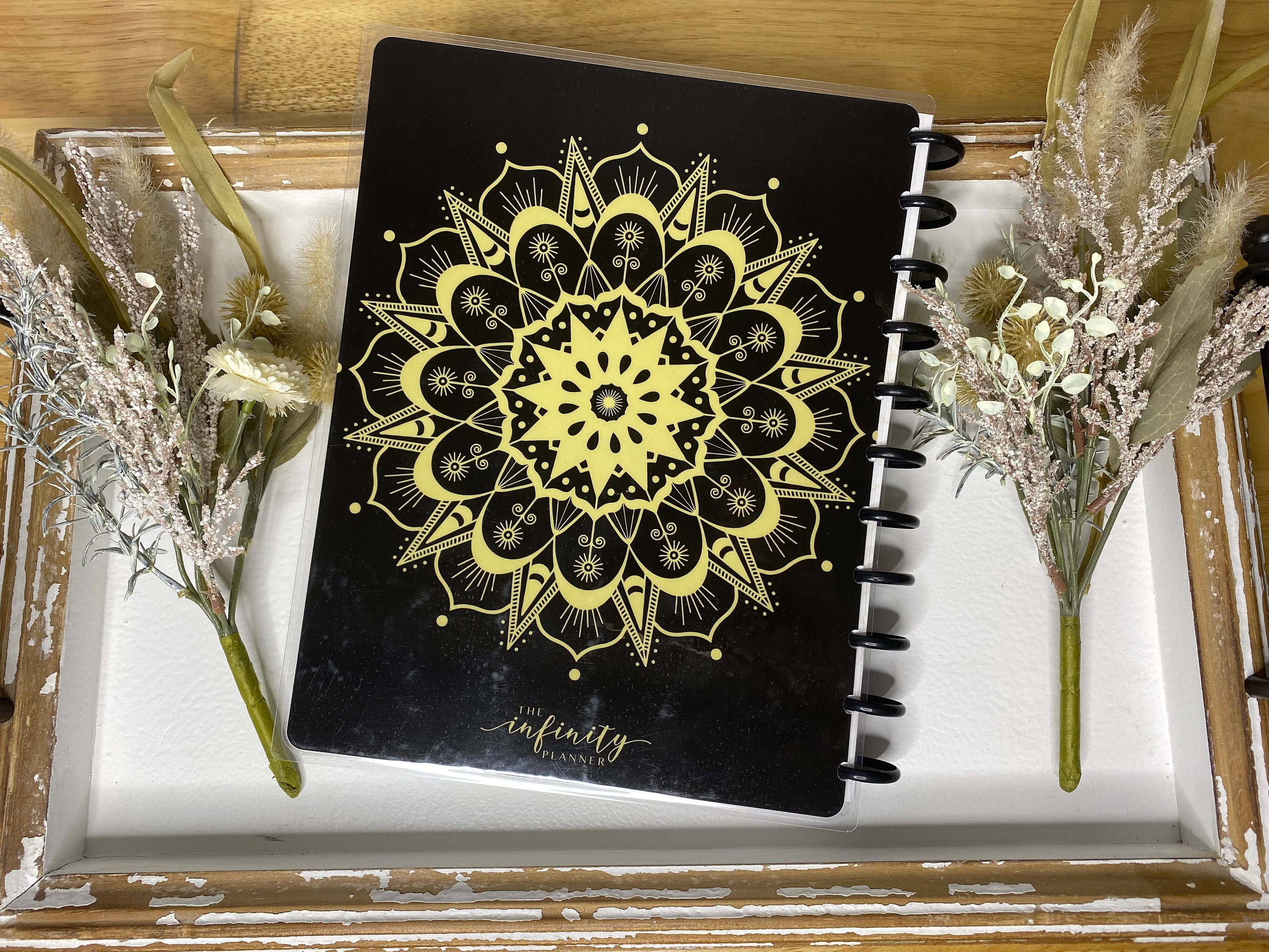 1” Black Plastic Discbound Discs | Binding Discs for Discbound Planners ...