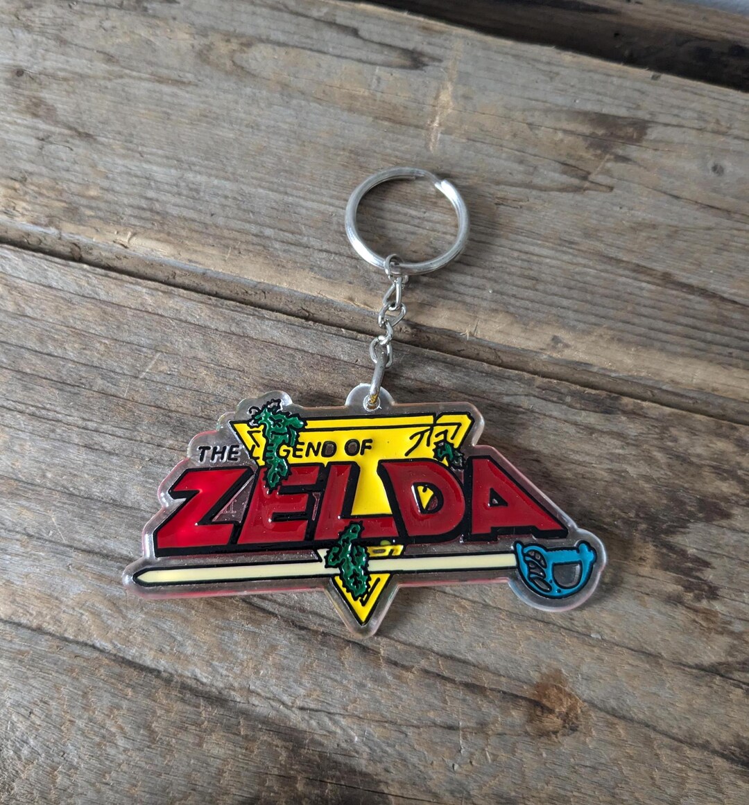 1988 Vintage the Legend of Zelda Keychain, Vintage Nintendo NES - Etsy