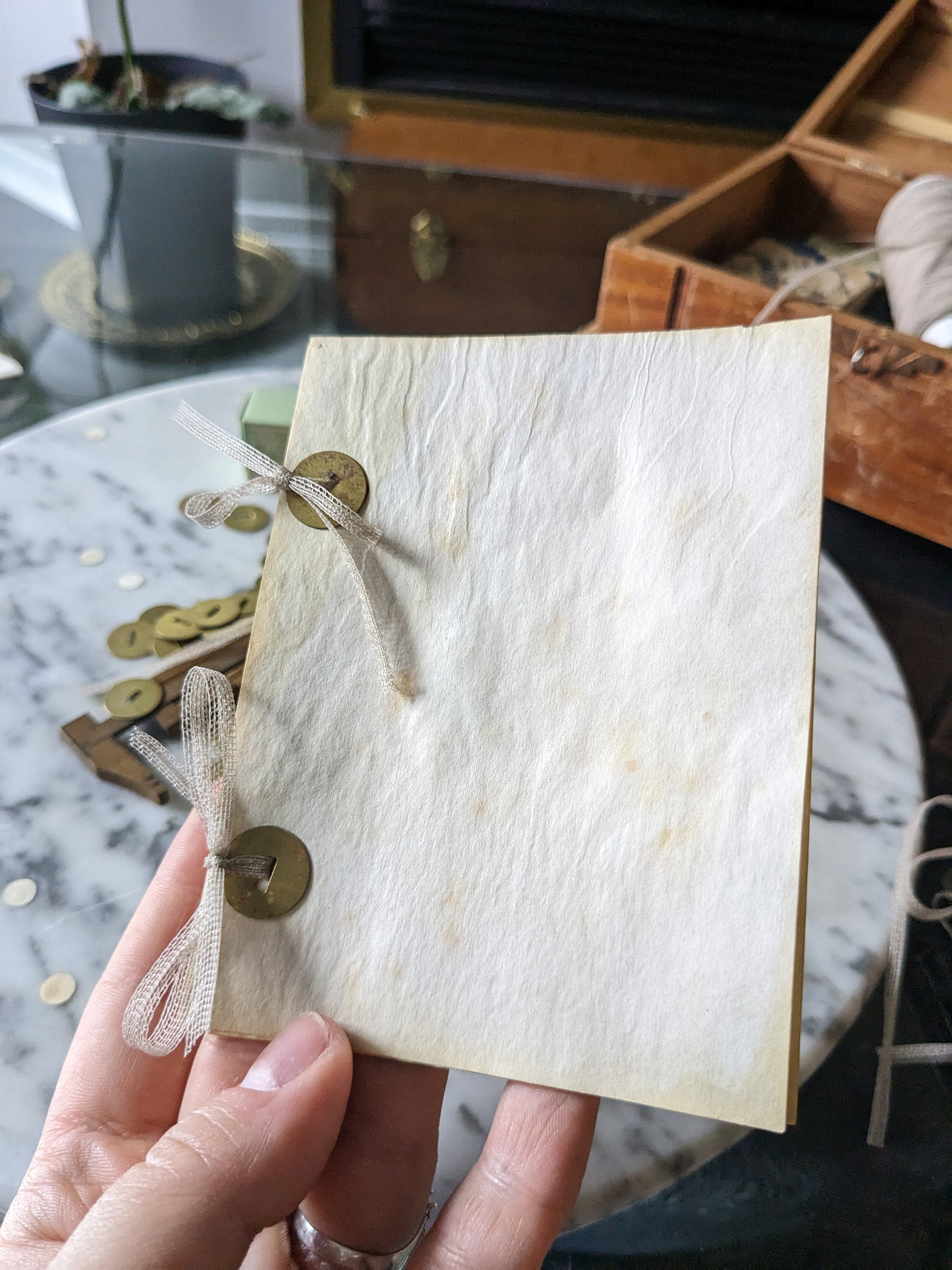 Vintage BRASS WASHERS No. 2 for Paper Fasteners, Box of 100, ''bildemup ...