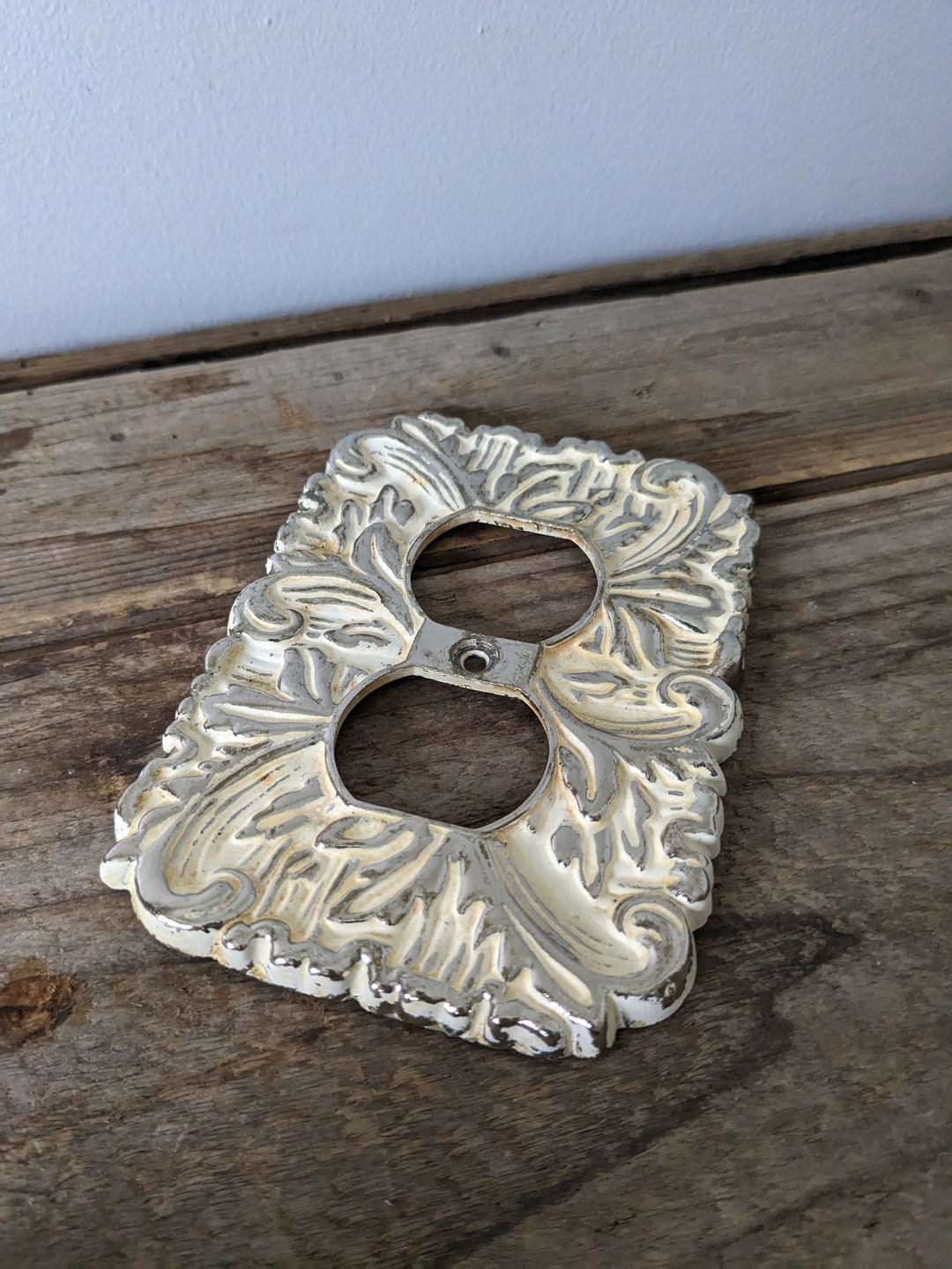 Vintage Gold/silver OUTLET Wall Plate, Switchplate Cover, Baroque ...