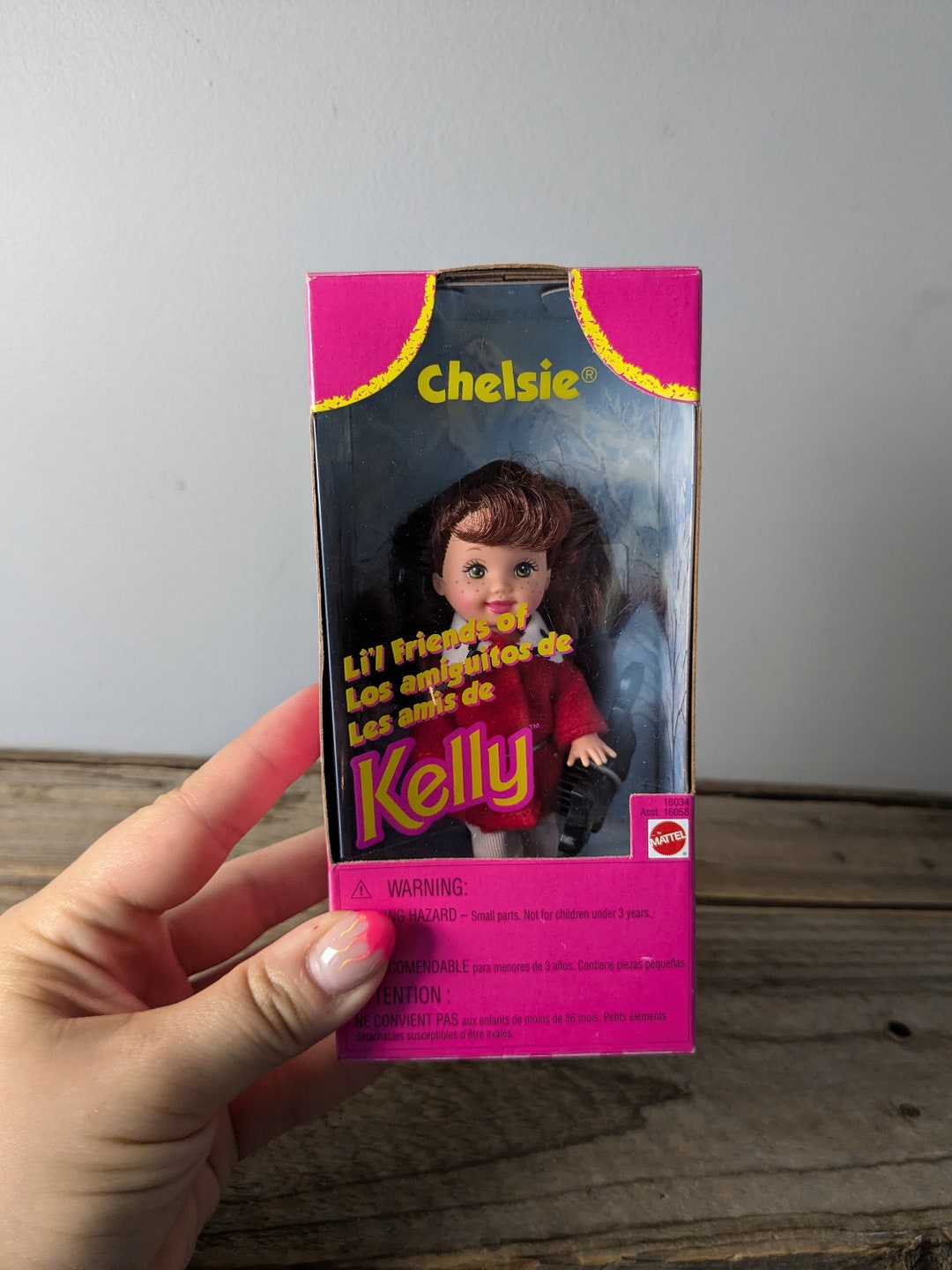 New in Box! 1997 Chelsie Mattel BARBIE, Li'l Friends of Kelly, #18034 ...