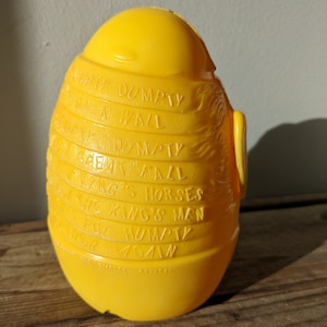 1940s-1950s Vintage Humpty Dumpty Plastic Puzzle Toy / - Etsy