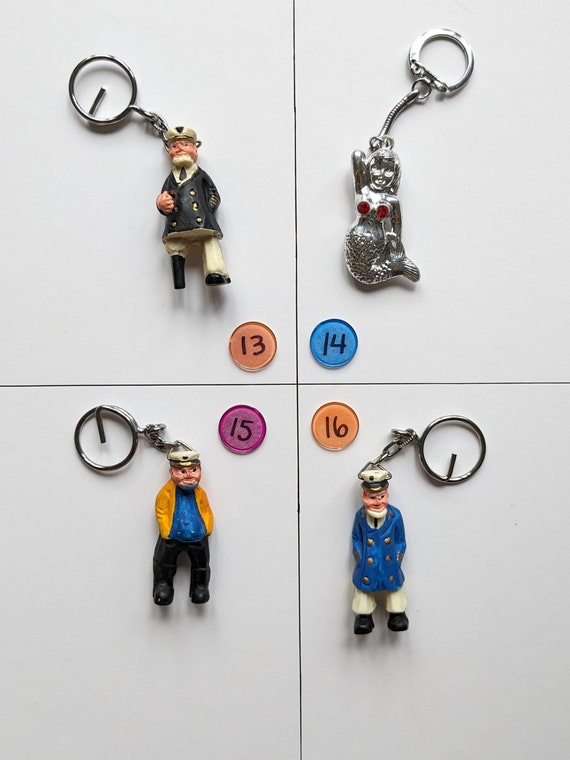 CHARACTERS #1 keychain galore, vintage 60's to 90's D… - Gem
