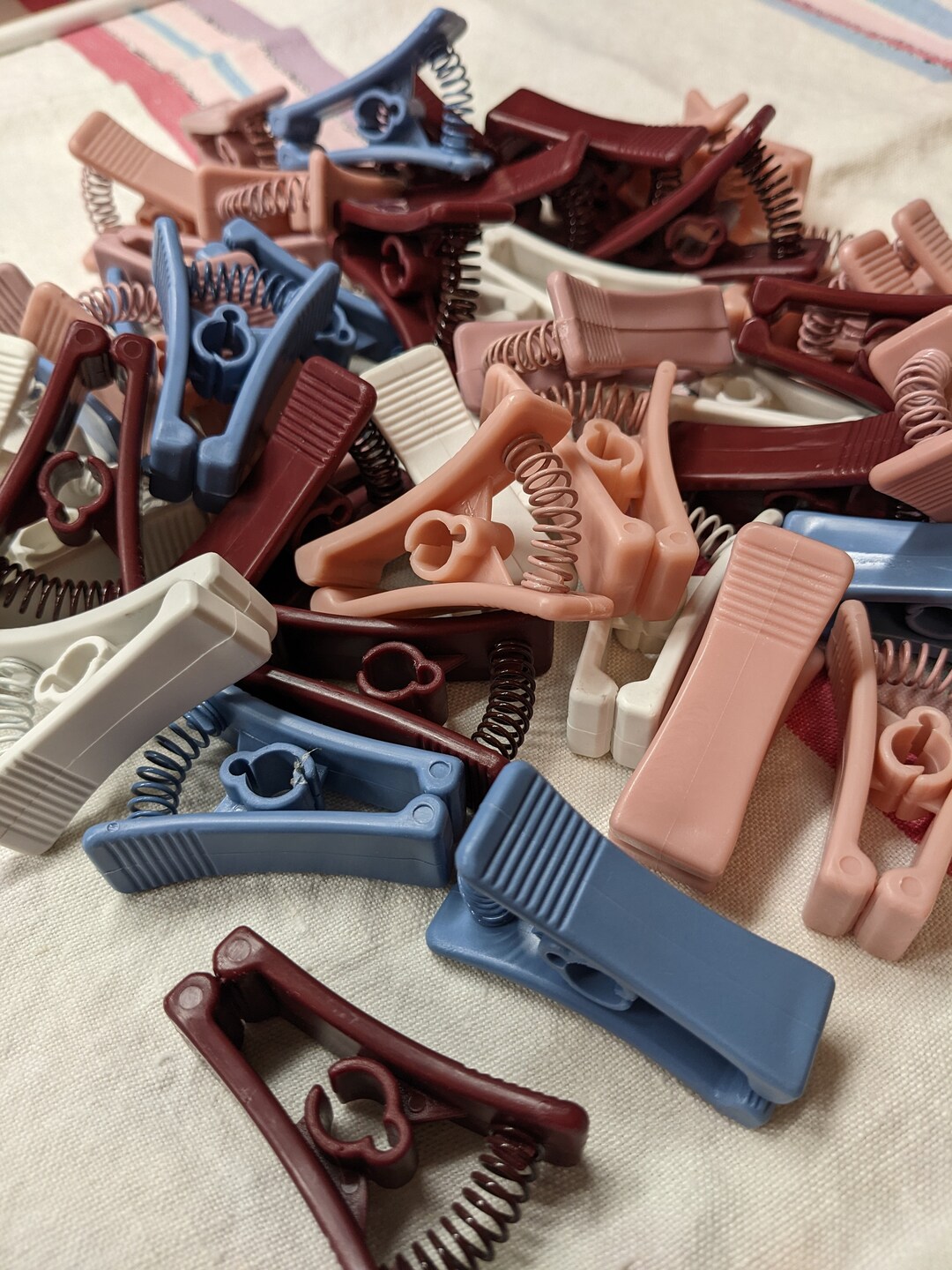 1970s-1980s Vintage Clothes Hanger Pants CLIPS Add-ons / 48 - Etsy