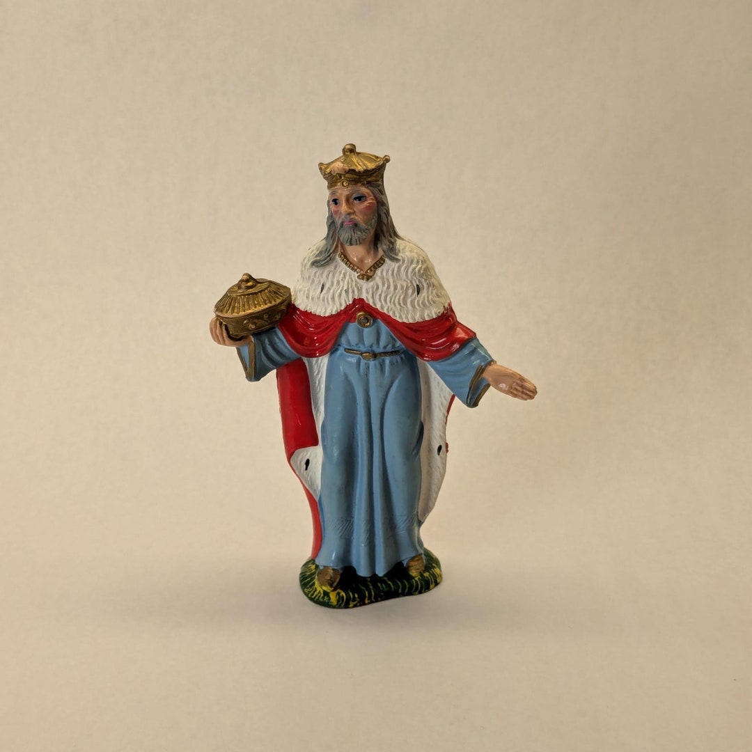 1950's Italian Molded Plastic WISEMEN Melchior 5'', Made in Italy ...
