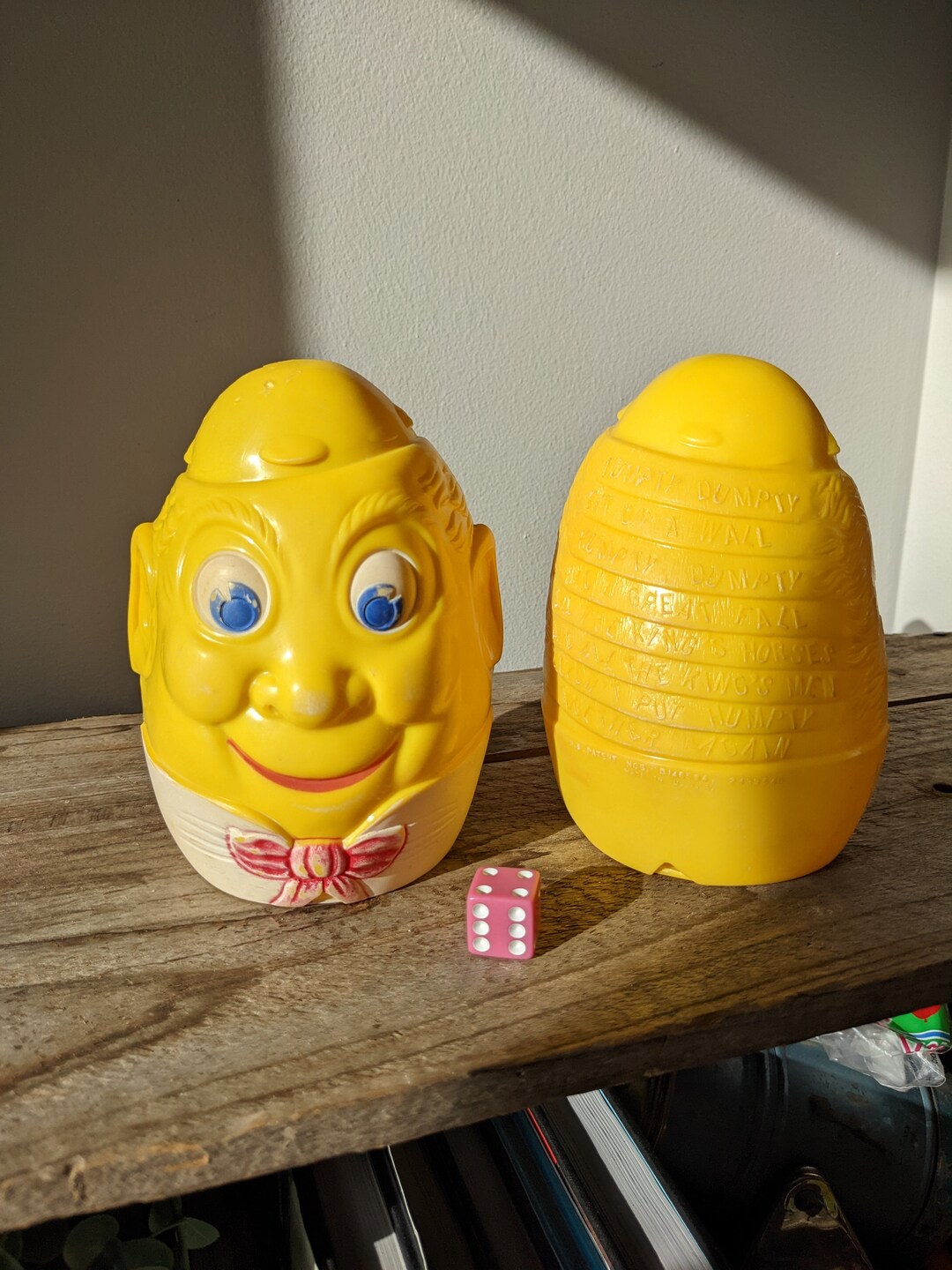 1940s-1950s Vintage Humpty Dumpty Plastic Puzzle Toy / - Etsy