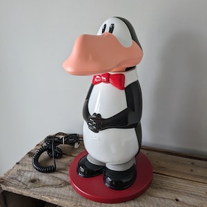 1987 Penguin OPUS TYCO Phone, Penguin Turns His Head When You Answer ...